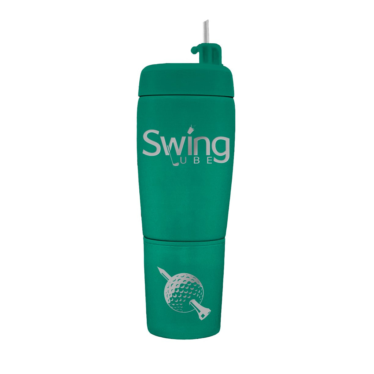 Golfers' Best Friend, Swing Lube Engraved Flask - Pour Caddy