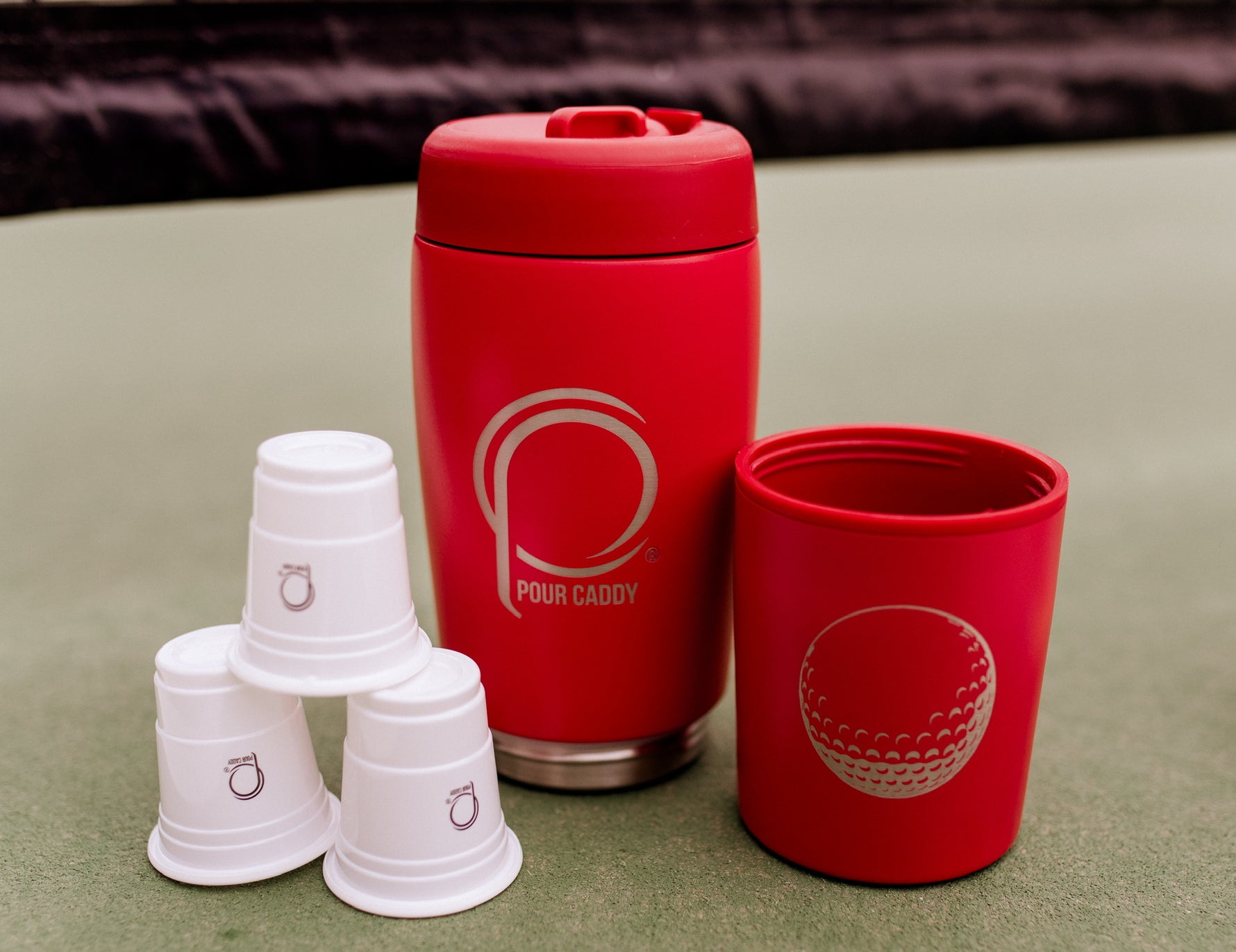 Stainless Steel Flask - Your On The Go Barkeep - Pour Caddy